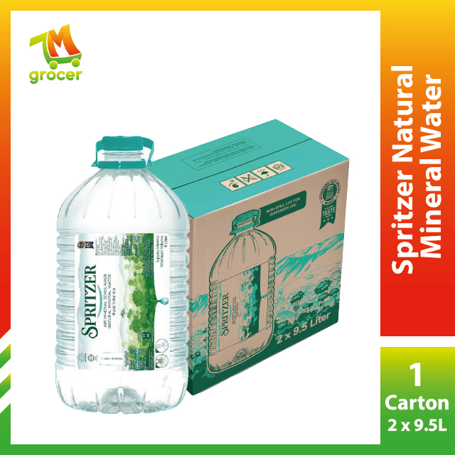 Spritzer Mineral Water (9.5L x 2) | Shopee Malaysia
