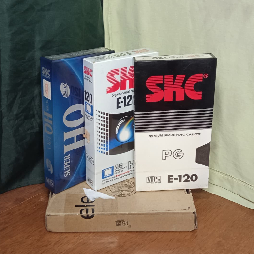 [NOS] SKC E-120 VHS Tape | Shopee Malaysia