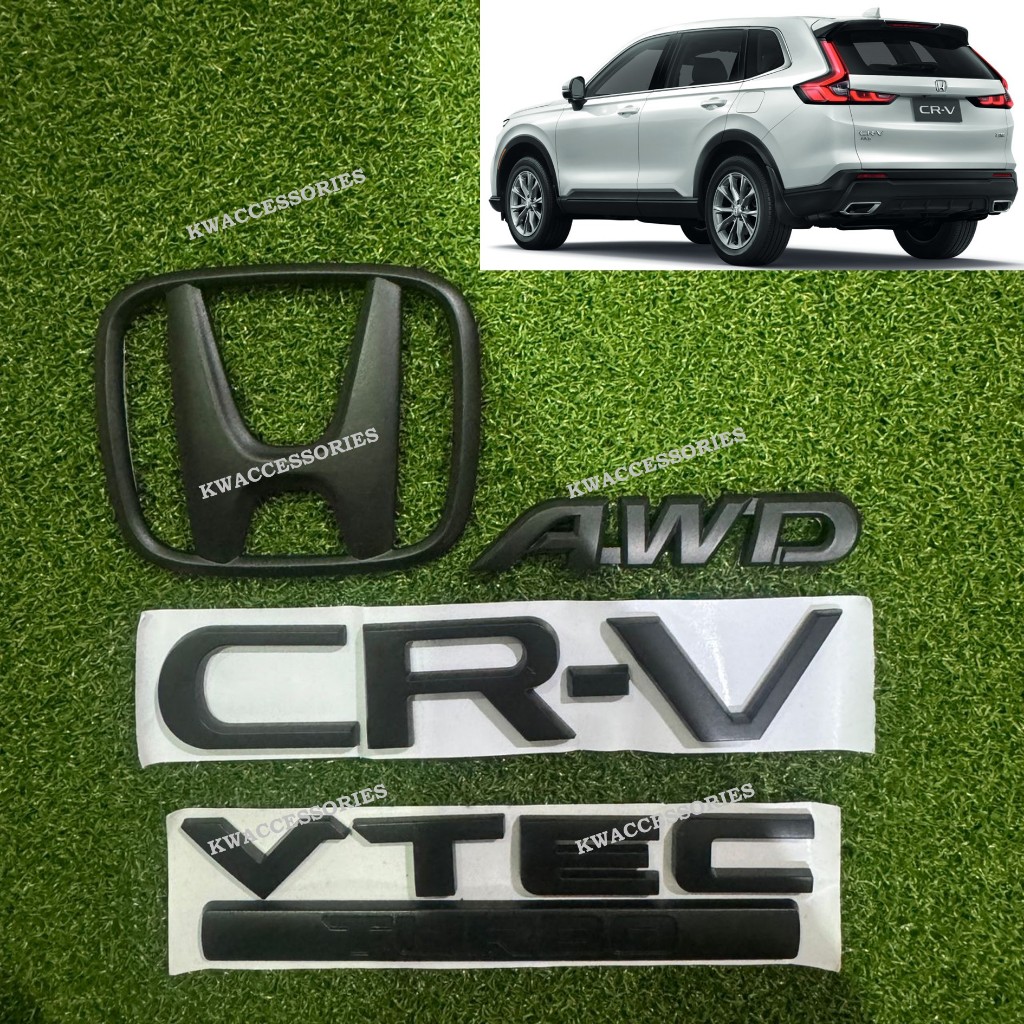 CRV NEW 2024 REAR LOGO CRV 4WD EMBLEM LOGO (Ready Stock) | Shopee Malaysia