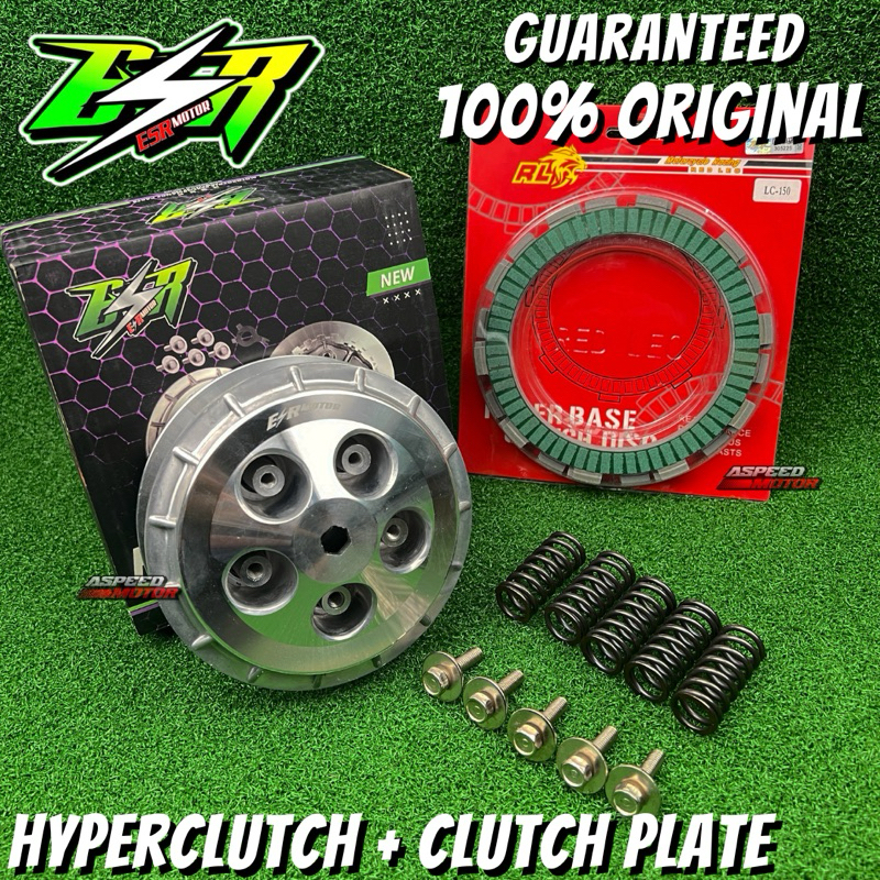 🔥 100% ORIGINAL RED LEO HYPER CLUTCH Y15ZR INCLUDE 5 CLUTCH SPRING ESR ...