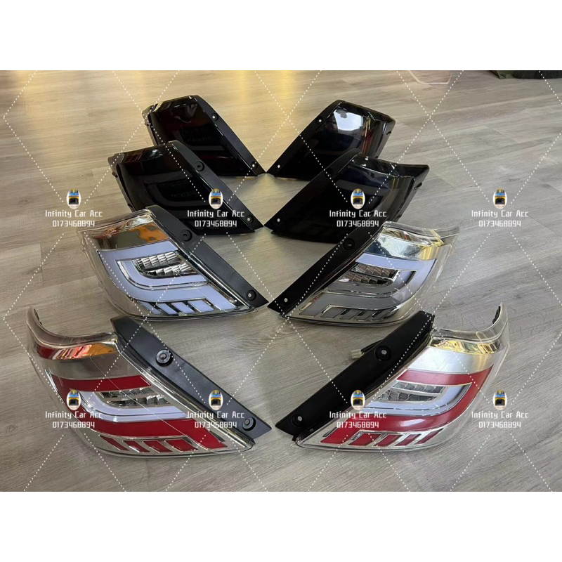 Perodua Bezza Led MATRIX Led Taillamp Tail lamp Light with Garnish ...