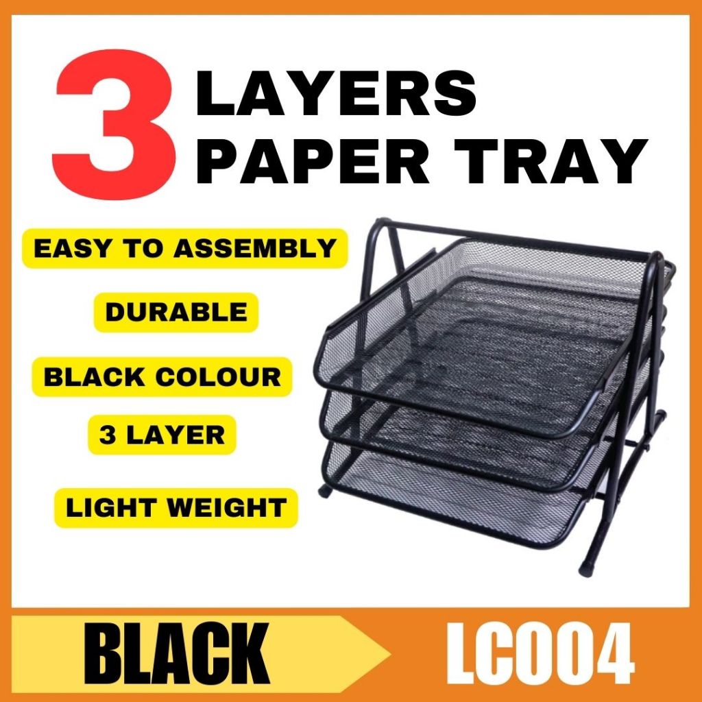 File Document Letter Paper Tray Sorter Collection File Desk Organizer ...