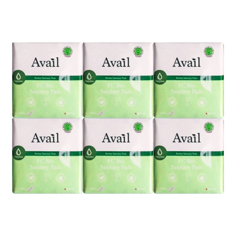 Avail Bio PANTYLINER Pad [BUNDLE SET BUY 4 FREE 2] | Shopee Malaysia