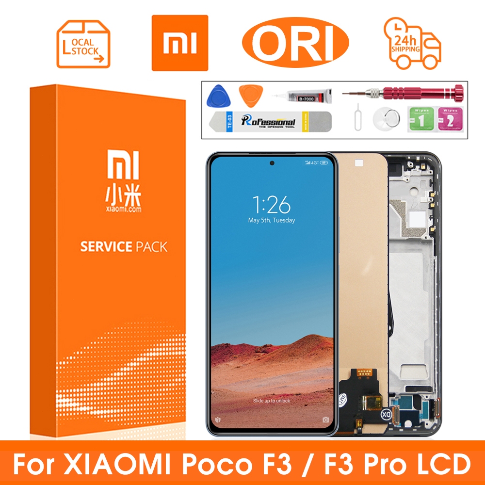 POCO F3/F3 PRO/REDMI K40/K40 PRO/MI 11i/ MI 11X PRO TFT LCD Touch Display Screen Digitizer ...