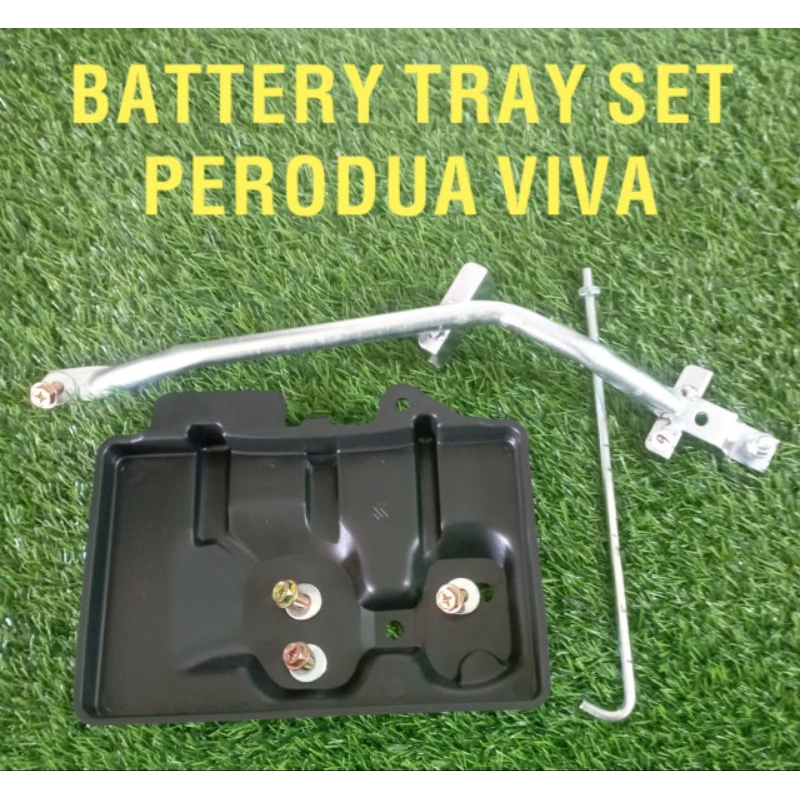 BATTERY TRAY SET PERODUA VIVA (ALL) | Shopee Malaysia
