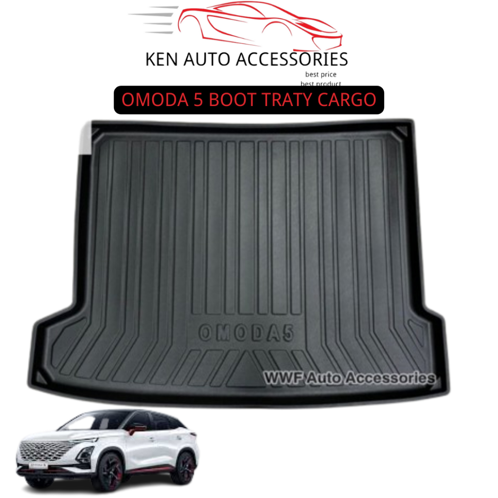 CHERY OMODA 5 BOOT TRAY & CARGO TRAY & BOOT COVER & TRUNK TRAY PLUG AND ...