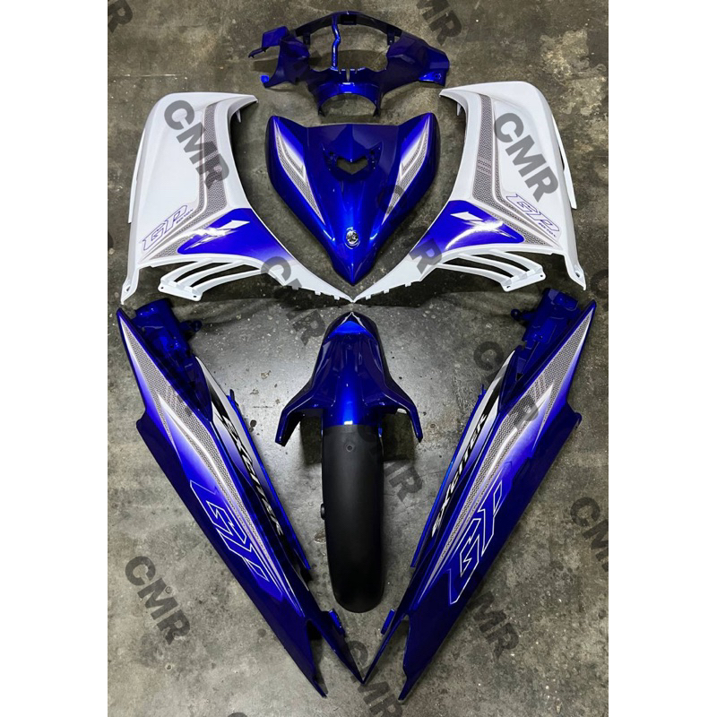 Cover Set Lc135 V2-V7 V8 Exciter GP Edition Biru Putih/IX Merah/Blue ...