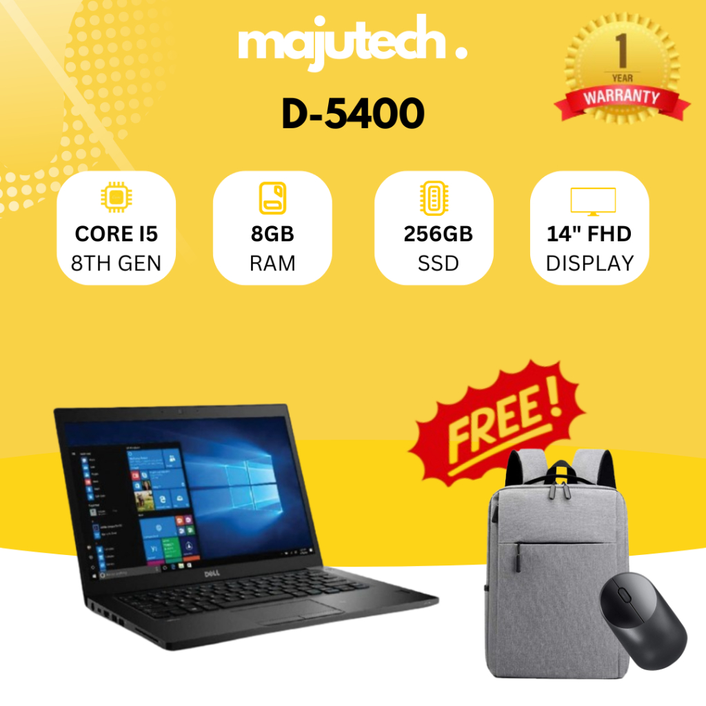 DELL LATITUDE 5400 I5 8TH GEN | LAPTOP MURAH | REFURBISHED LAPTOP | Shopee Malaysia