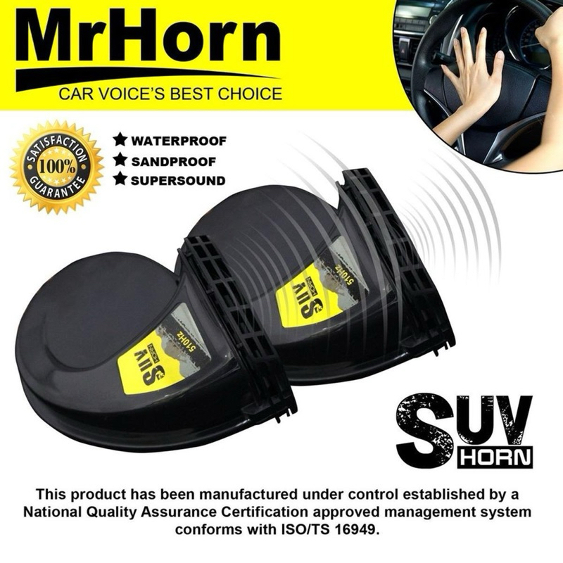 A045 BRAND MRHORN SLENDER HORN LIGHT WEIGHT SUPER HORN 12V （CAR NIPIS ...