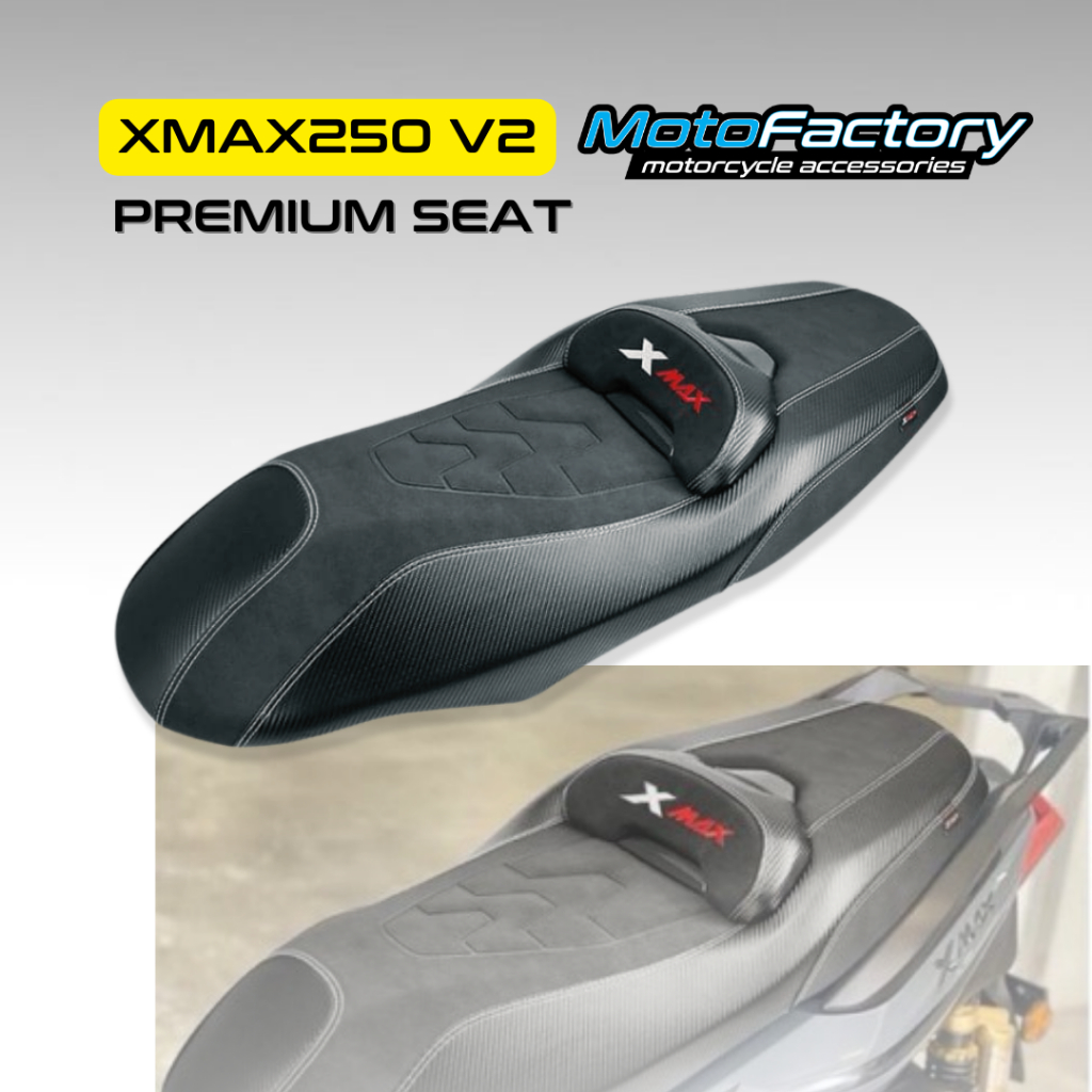 YAMAHA XMAX250 XMAX V2 COMFORT SEAT PREMIUM SEAT #READY STOCK | Shopee ...