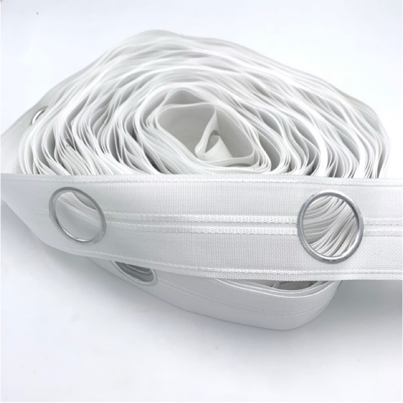 Eyelet Curtain Tape with Sewing Header / Tape Langsir Berlubang ( Harga ...