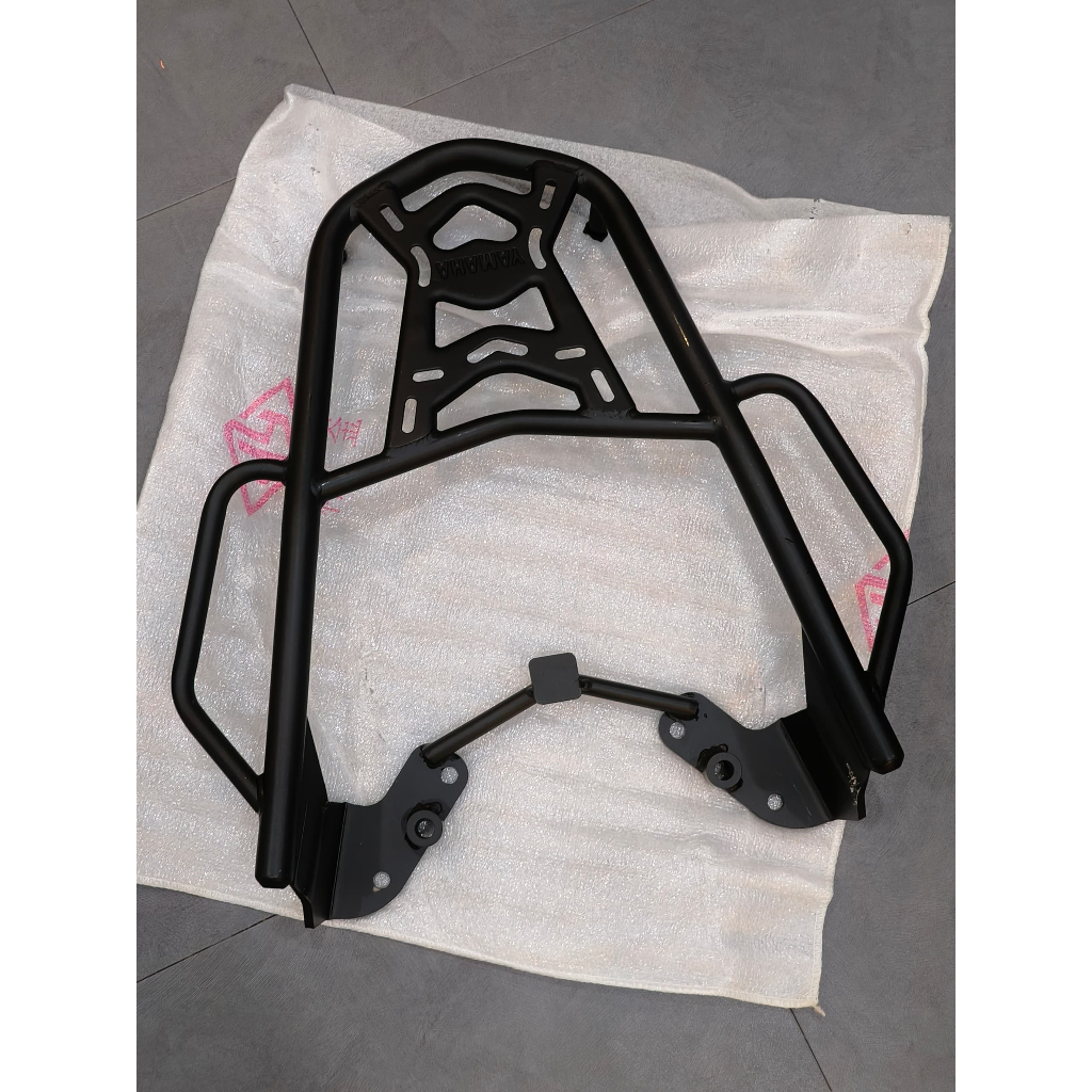 CNC Monorack Top Box Carrier Bracket Yamaha Nmax v2 Rack Belakang Kotak ...