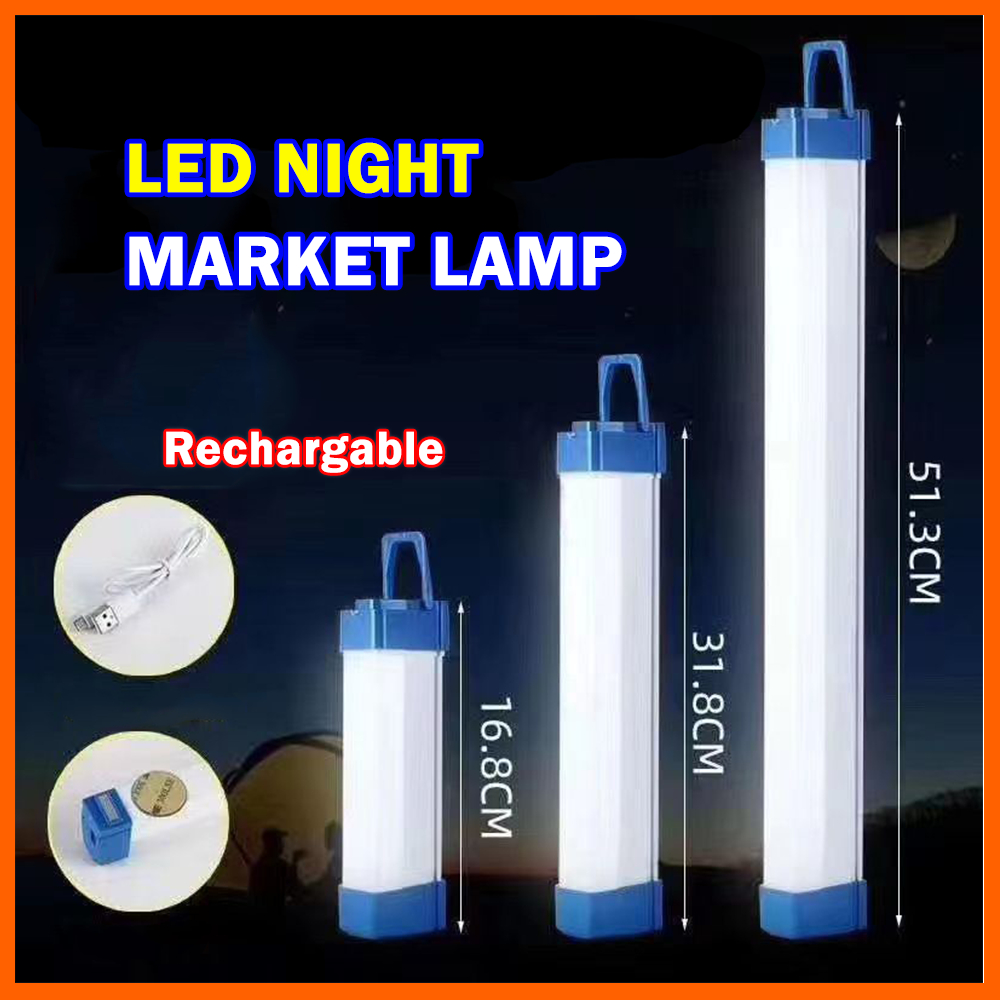 LED Tube Led Night Light Portable USB Rechargeable Nightlight Emergency ...