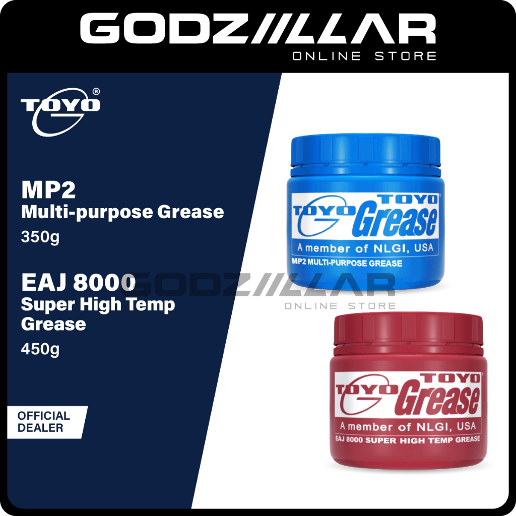 Toyo-G Heavy Duty Greases Multipurpose MP2 Grease Non-Melt High Temp ...