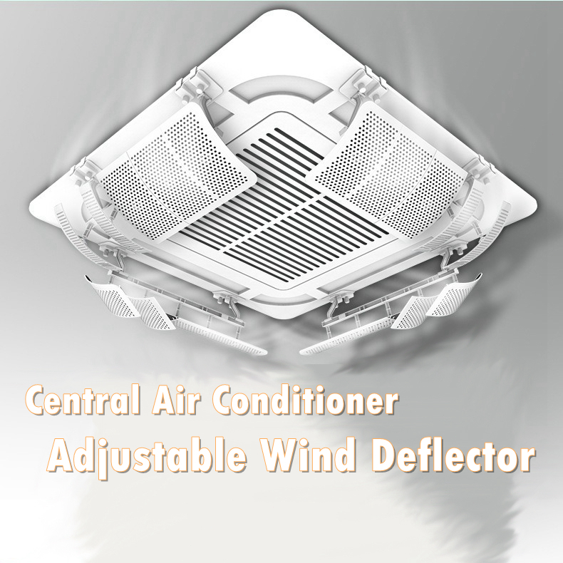 Central Air Conditioner Wind Deflector Prevent Direct Wind Blow Shield ...