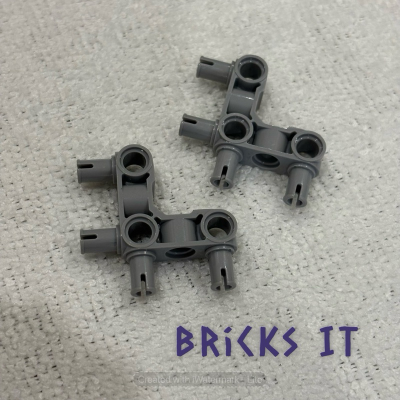 OEM 55615 49130 Technic Pin Connector Perpendicular 3x3 Bent w/ 4 Pins ...