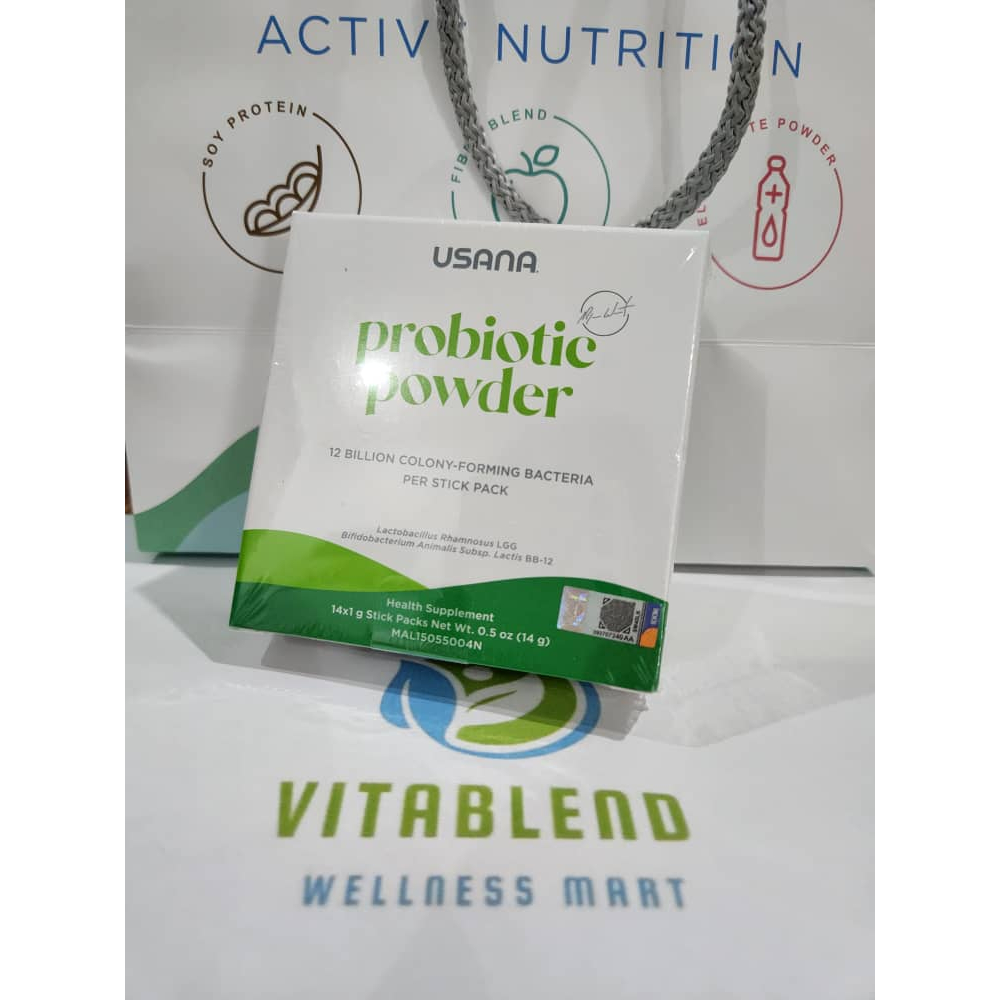 USANA PROBIOTIC POWDER 益生菌 [14 PACKETS/BOX] ORIGINAL READY STOCK ...