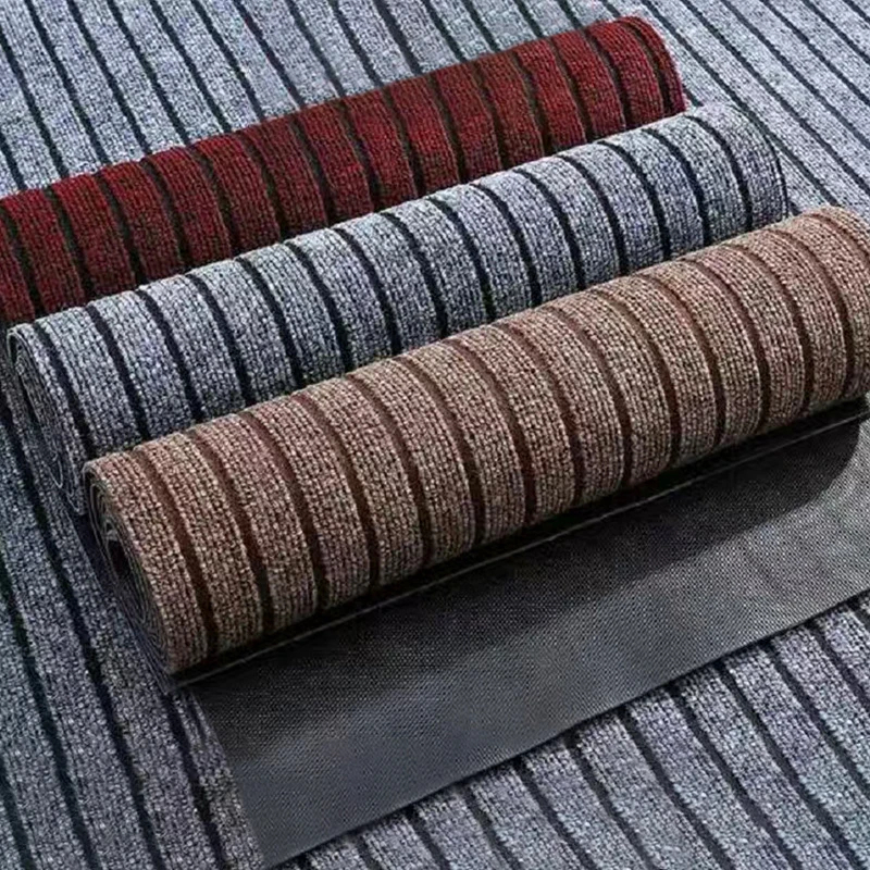 Korean Grey Anti Slip Runner office carpet 120cm 90cm 50cm Width Karpet ...