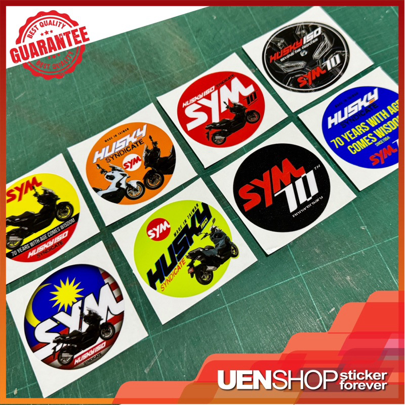 STICKER DECAL SYM HUSKY 150 #sym #husky150 #adx | Shopee Malaysia