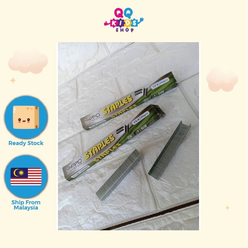 Hippo Heavy Duty Gun Tracker Staples Ubat Stapler Stapler Bullet ...