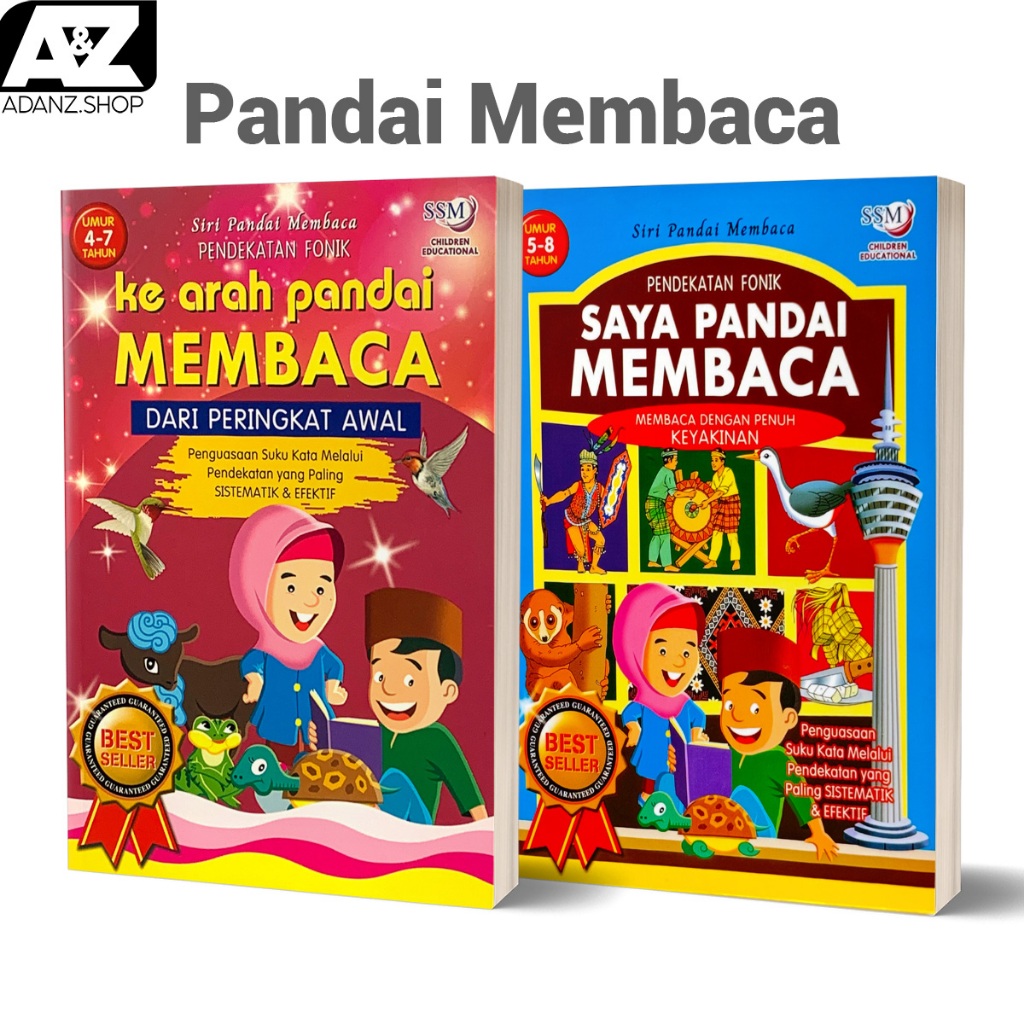 Siri Buku Pandai Membaca Pendekatan FONIK - Ke Arah Pandai Membaca Dari ...