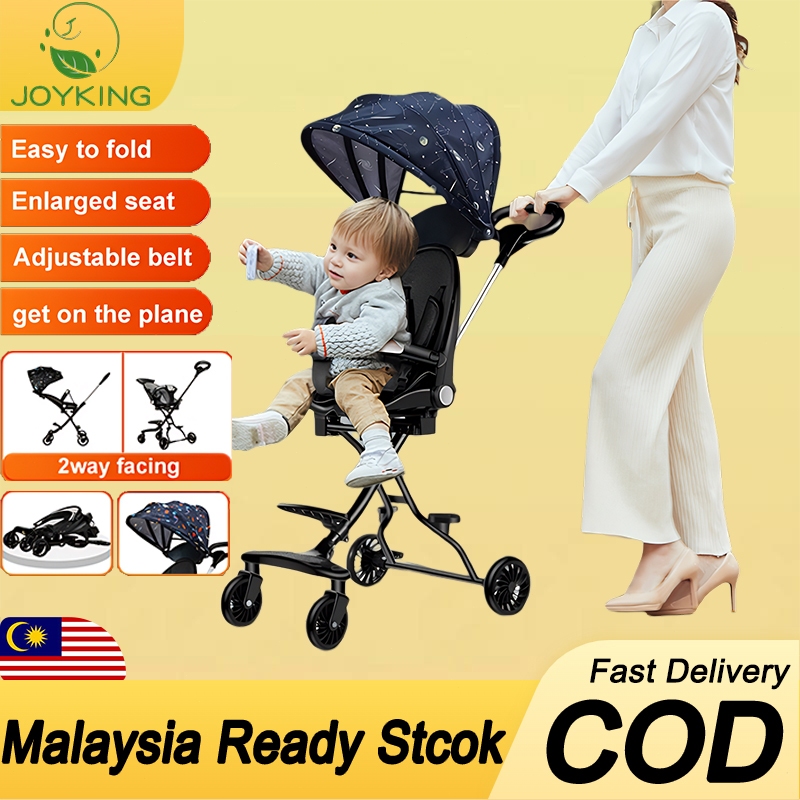 Ready Stock stroller baby Ultralight Foldable Upgrade 2-Way Facing ...