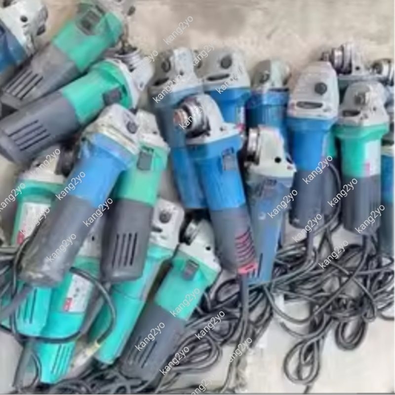 ( second hand okey ) Pengisar Sudut Angle Grinder 好的 二手 角磨机 | Shopee ...