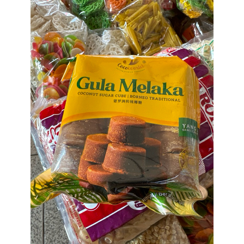 Gula Melaka Borneo traditional coconut sugar500g cocoworld | Shopee ...