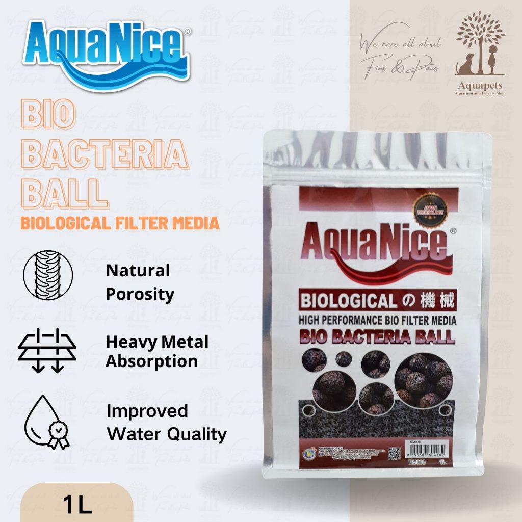 AquaNice Bio Bacteria Ball / Filter Media / Aquarium use Ball Bacteria ...