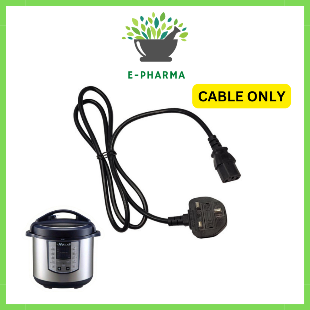 Noxxa Electric Multifunction Pressure Cooker – Power Cord ( Sesuai ...