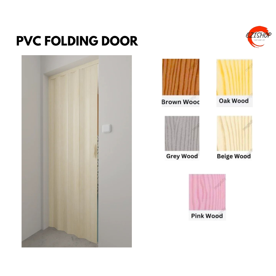 PVC FOLDING DOOR ( PINTU BILIK AIR ) | Shopee Malaysia