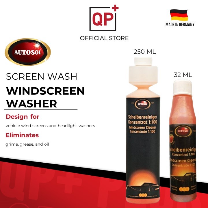 AUTOSOL CAR WINDSCREEN WIPER WASHER CONCENTRATE CLEANER FLUID PEMBERSIH ...