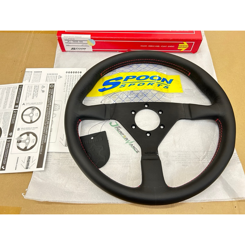 🏁 SPOON Sports Steering Wheel by Momo 💯Original From SPOON Sports Japan ...