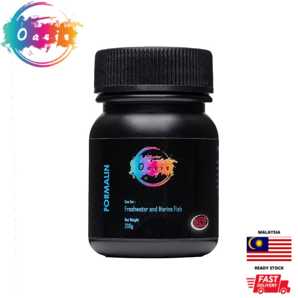 Oasis Formalin Fish Medication/Ubat Ikan/Fish Medicine [50g/200g ...