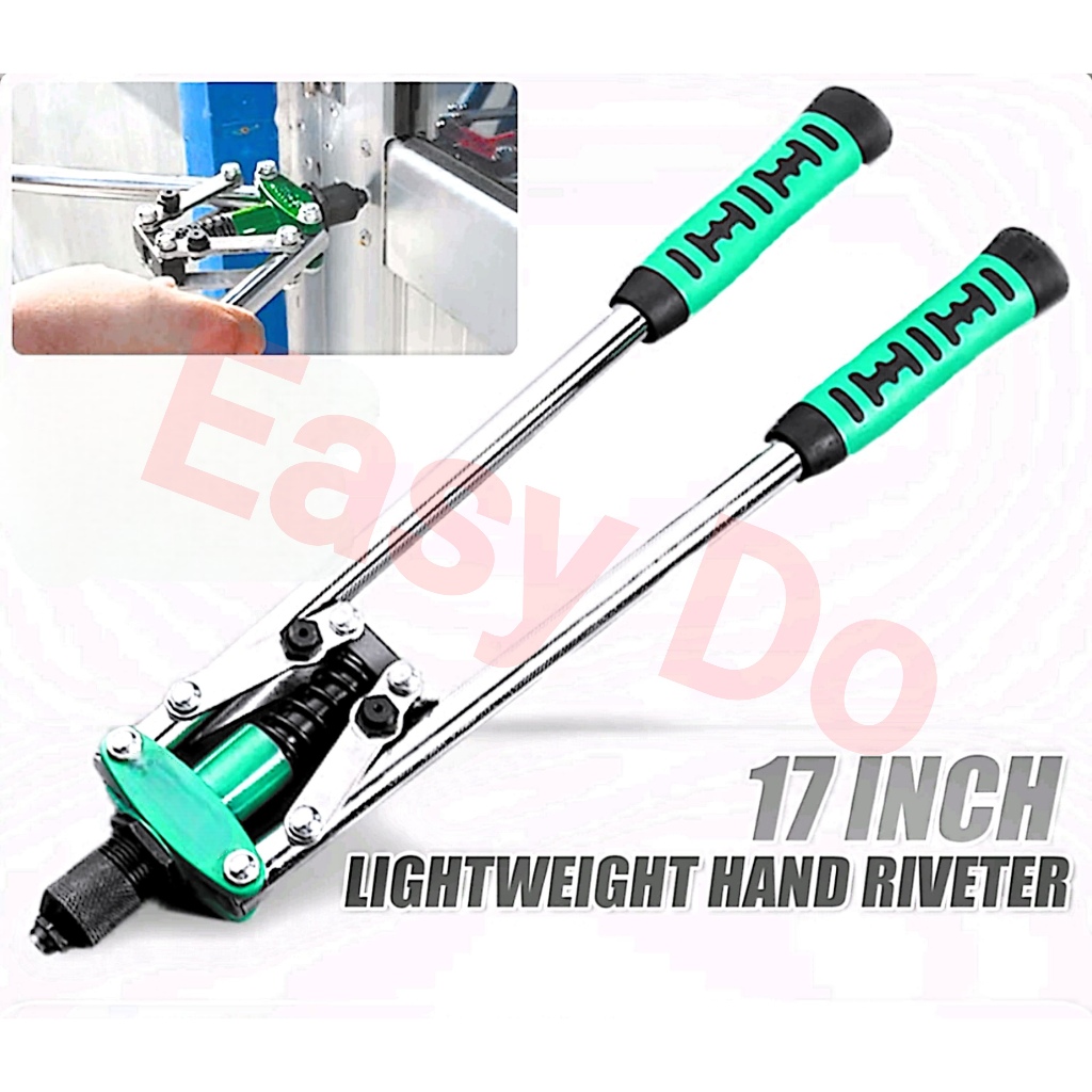 17 Inch Hand Rivet Gun Hand Riveter Gun Mesin Paku Tembak Rivet Nail ...