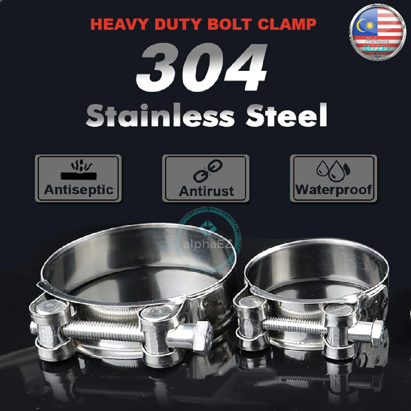 304 Stainless Steel Hose Superior Clamp Durable Circular Strengthen ...