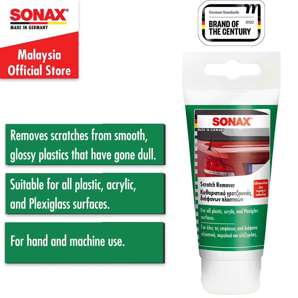 Sonax Plastic Scratch Remover and Polish 75ml | Shopee Malaysia