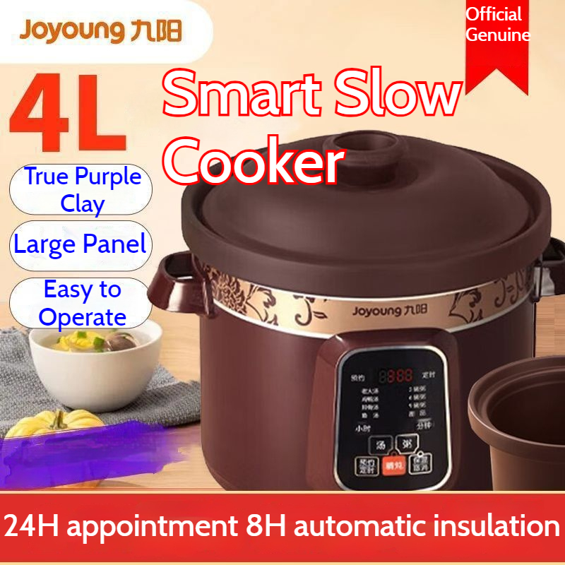 Joyoung Smart Slow Cooker Electric Pot Home Appliance Cooker Ceramic ...