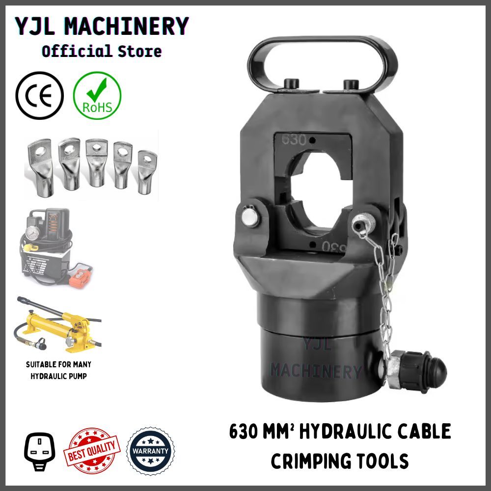 630MM² Heavy Duty Hydraulic Cable Crimping Tools Cable Lugs Crimping ...