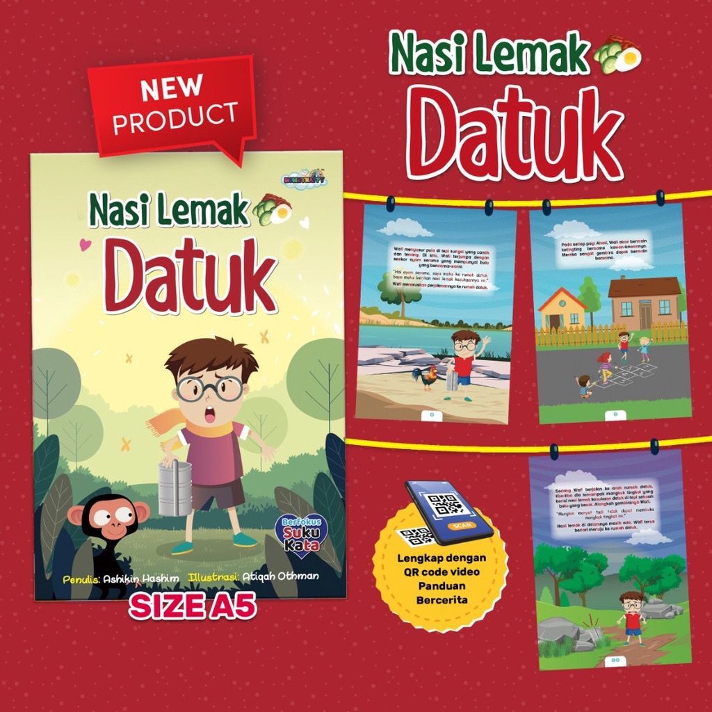 BUKU CERITA BERSUKU KATA CIKGU ASHIKIN HASHIM | Children Story Book ...