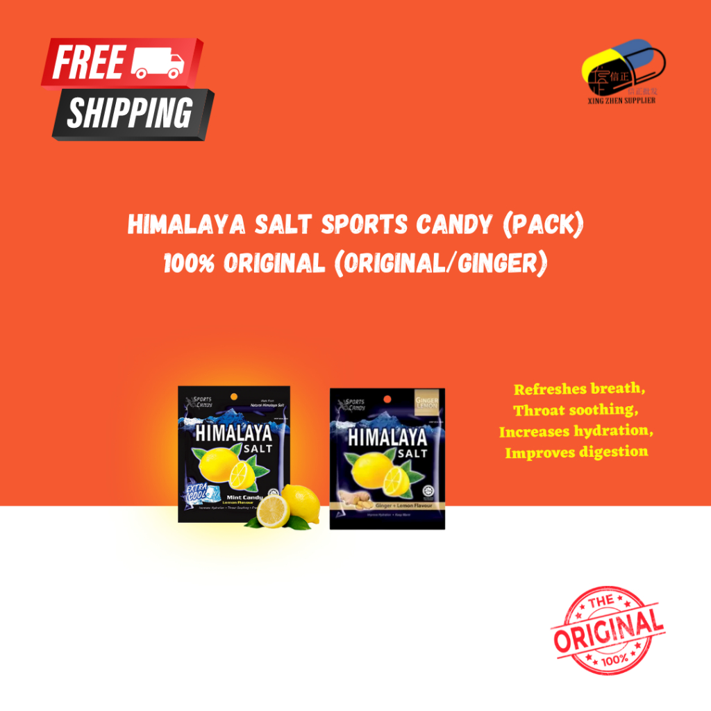 Himalaya Salt Sports Candy (Pack) 100% original (Original/Ginger ...
