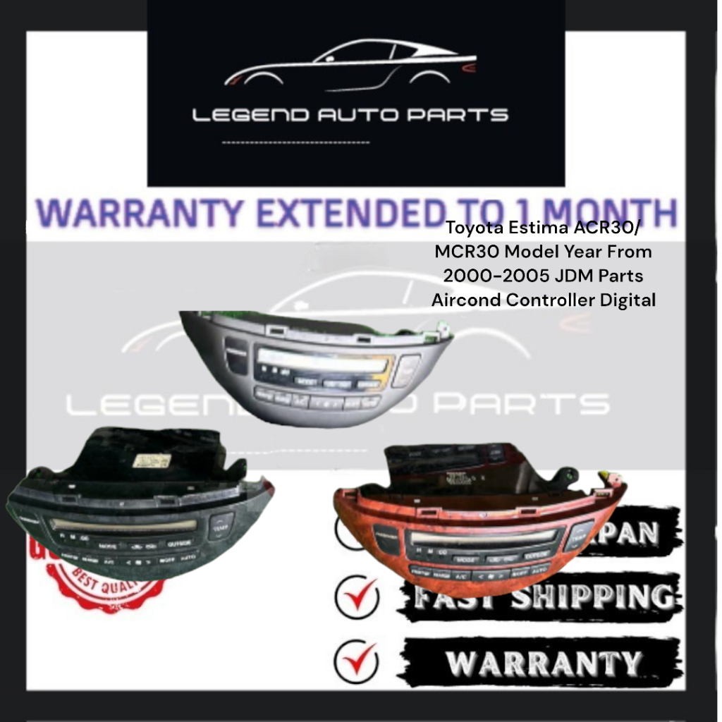Toyota Estima ACR30/MCR30 Model Year From 2000-2005 Aircond Controller ...