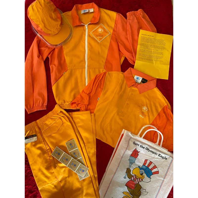 Vintage Olympics Official Staff Uniform Levis Los Angeles 1984 Full ...