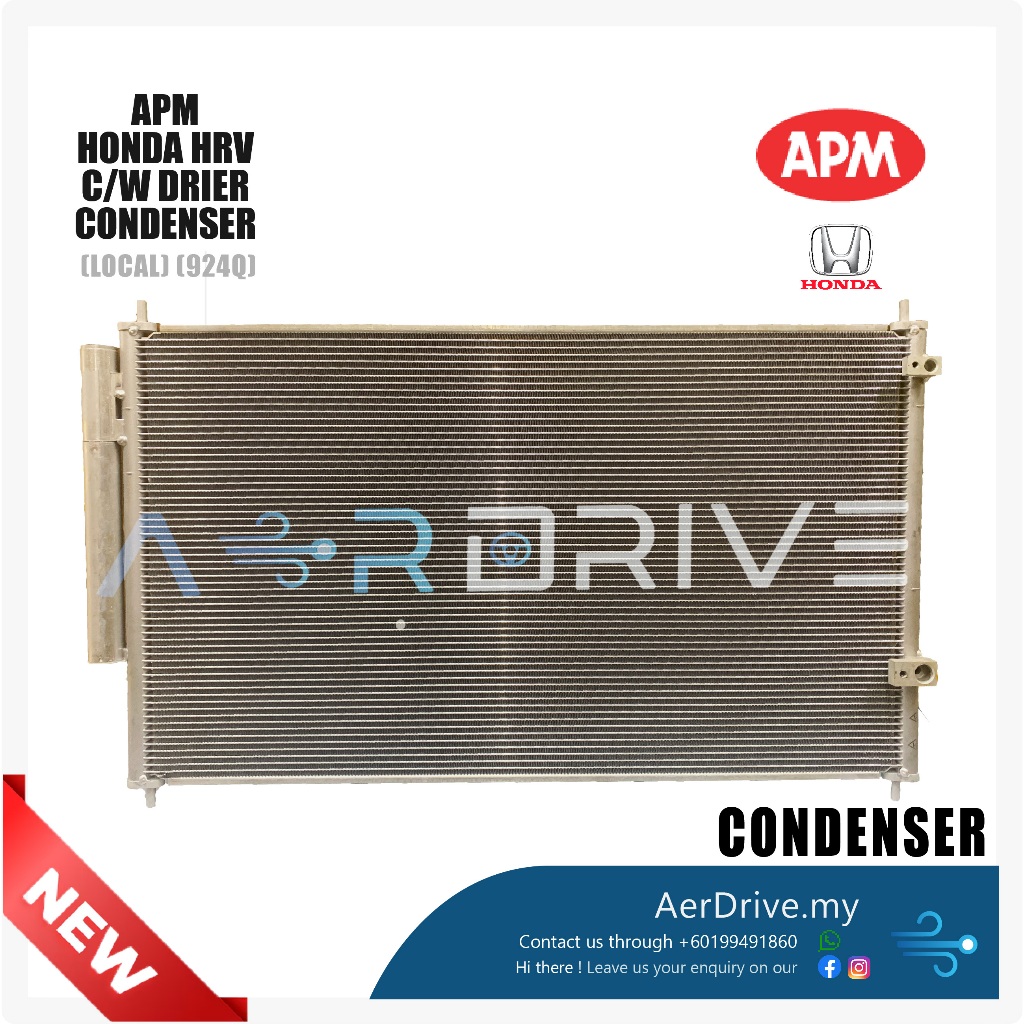 LOCAL APM HONDA HRV CONDENSER C/W DRIER 924Q | Shopee Malaysia