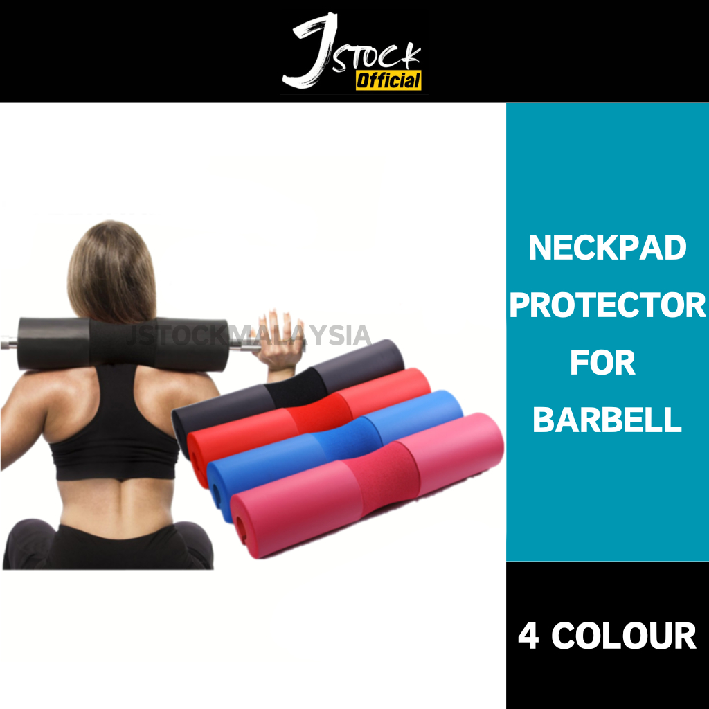 💯ReadyStock-Foam Barbell Squat Neck Pad Shoulder Fitness Neck Hip Push ...