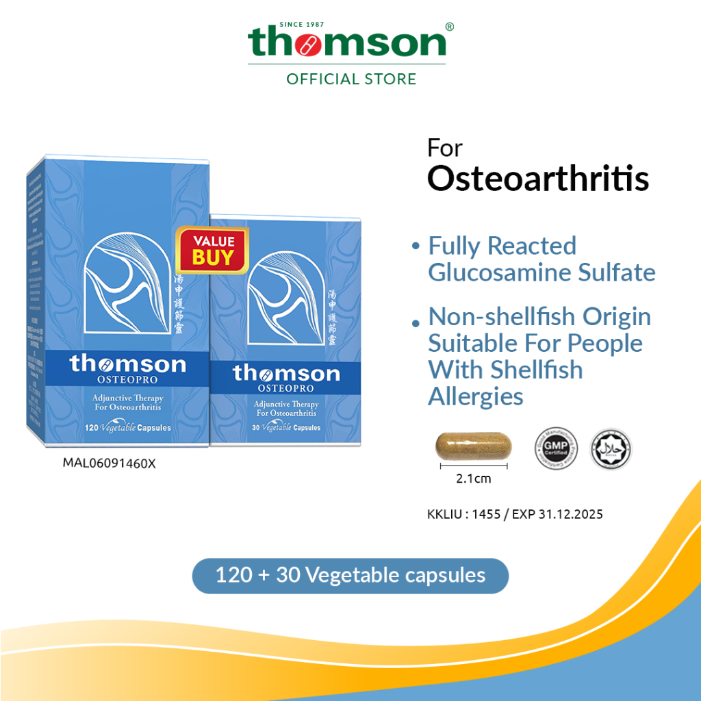 Thomson OsteoPro Adjunctive Therapy for Osteoarthritis (120 + 30 ...