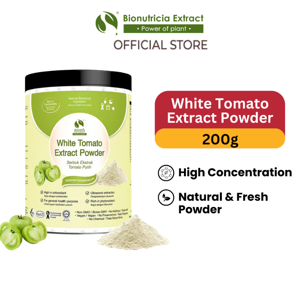 Bionutricia White Tomato Extract Powder 200g | Shopee Malaysia