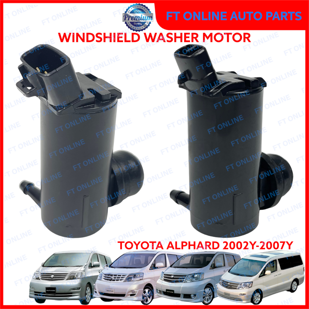 TOYOTA ALPHARD 2002-2007 ANH10 MNH10 WASHER MOTOR/PUMP WINDSHIELD WIPER ...
