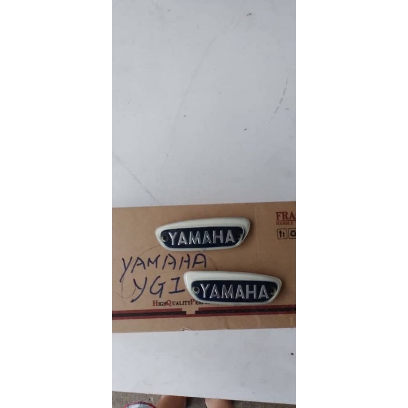 Yamaha YG1 tank logo emblem tangki original lost pack | Shopee Malaysia