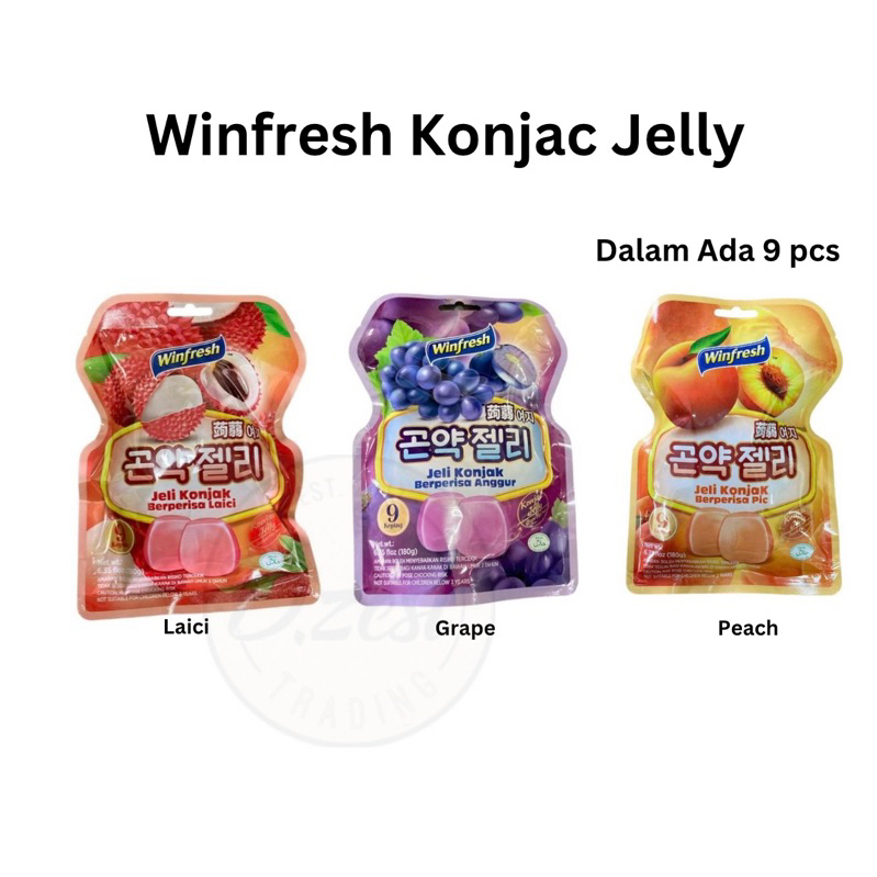 Winfresh Konjac Jelly 20g (9pcs/pack) - Halal | Shopee Malaysia